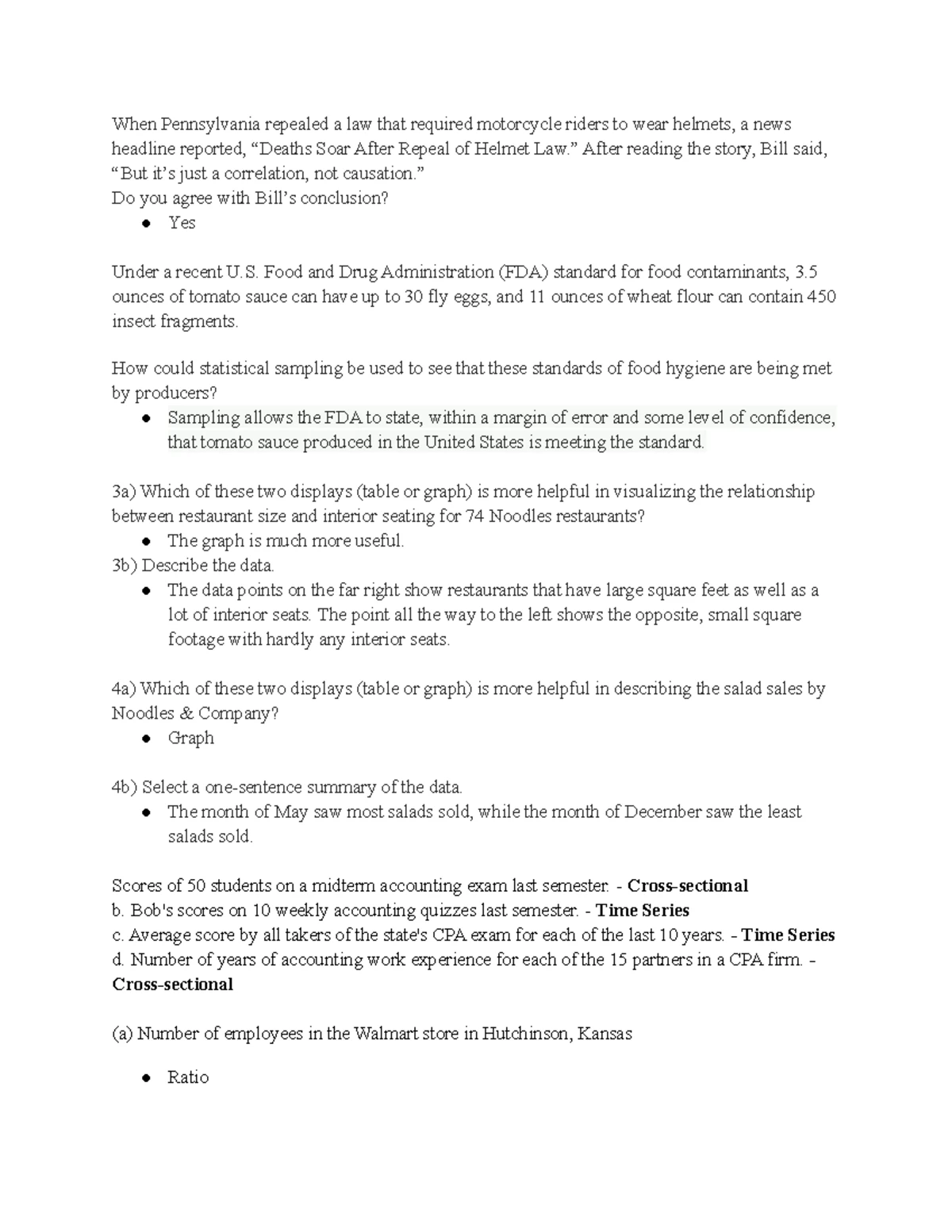 7-1 Smart Book Assignment- Chapter 8 (Sections 8.1 and 8 - 7 - 1 SmartBook Assignment: Chapter 8 ...