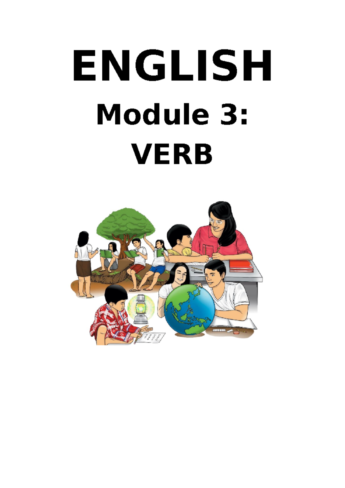 English Module 3: Verbs, Types & Tenses - Detailed Study Guide - Studocu