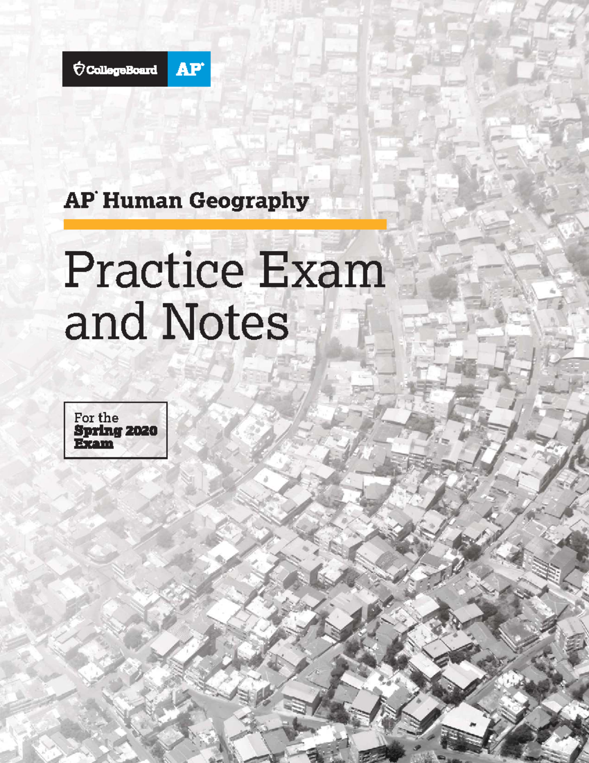 AP Human Geography 2020 Practice Exam & Study Notes - Studocu
