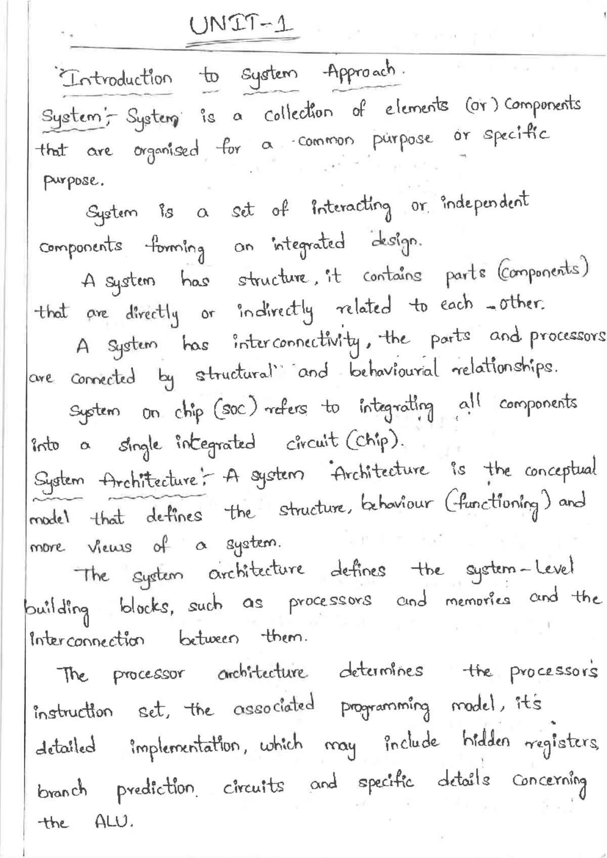 System on Chip (SoC) Architecture: An Introduction to System Approach ...