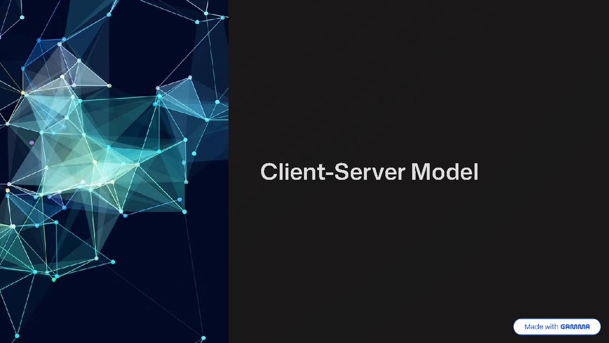 Client-Server Model Overview: Architecture, Advantages & Disadvantages ...