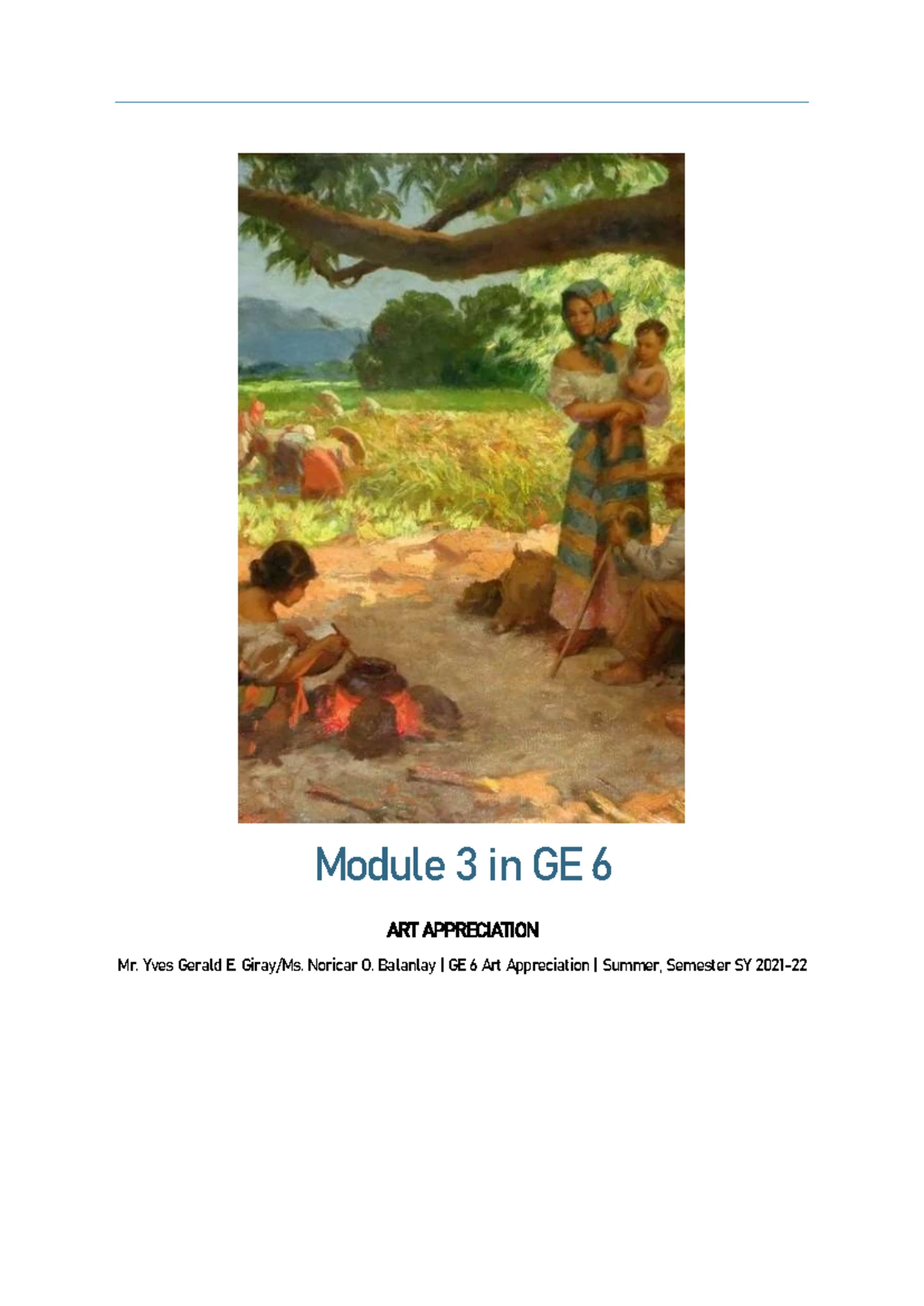 Module 1 Understanding Humanities and Art Appreciation - Module 1 Humanities and Art ...