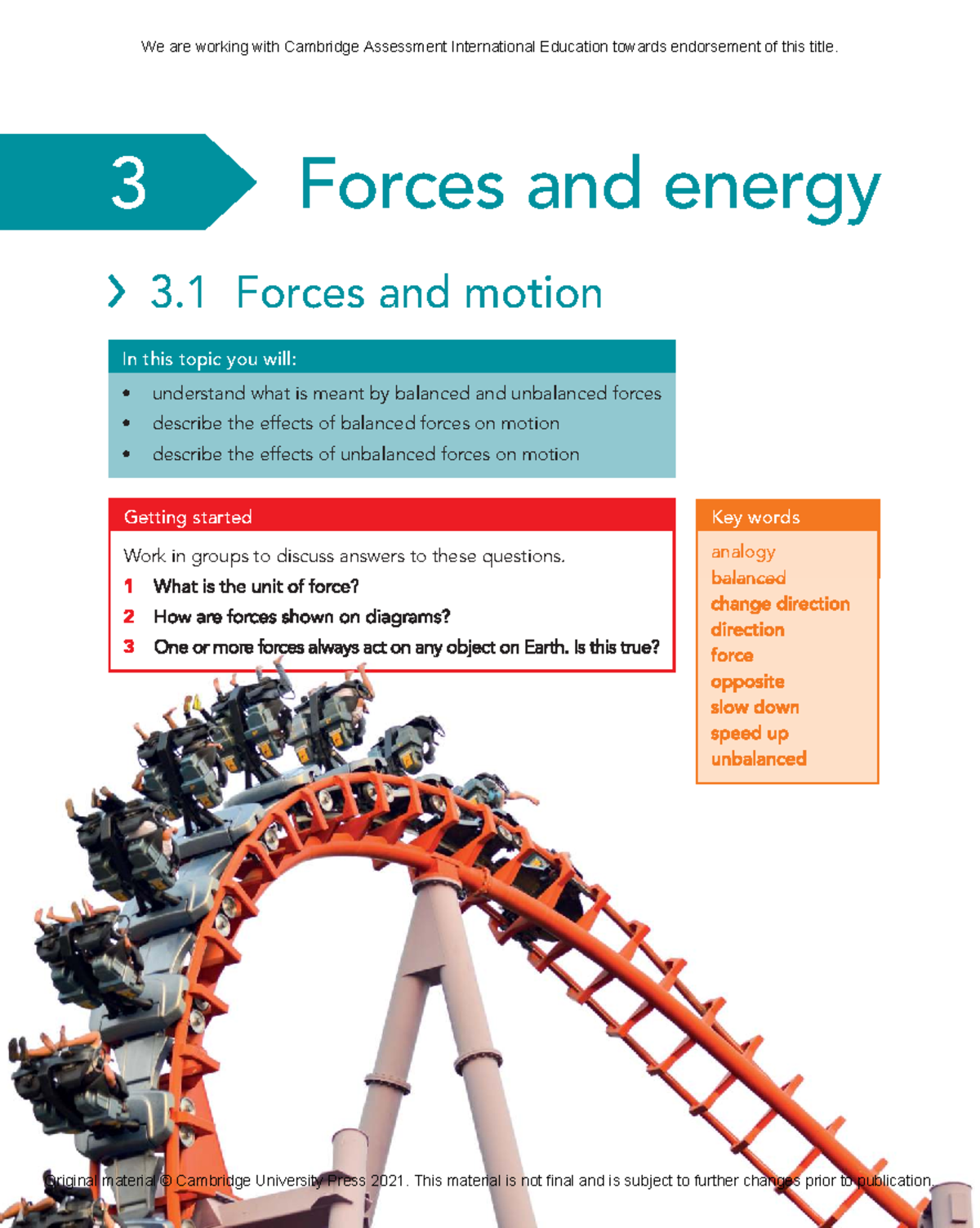 G8 Revision Notes: Forces and Motion Explained - Studocu