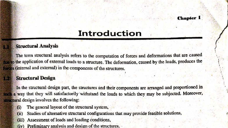 TOS II By KBT - Manual - Chapter 1 Introduction 1 Structural Analysis ...
