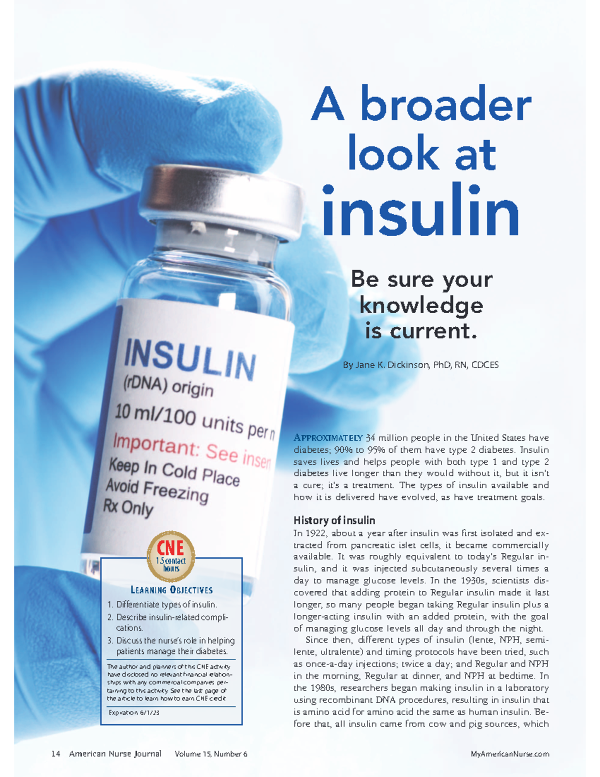 A Comprehensive Overview of Insulin: Key Insights and Updates (2020 ...