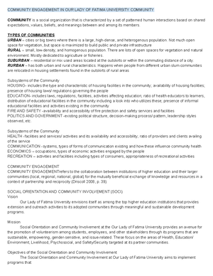 VRTS Notes Week #1 2 - OLFU VMO, History, Core Values - Notes: Veritas ...