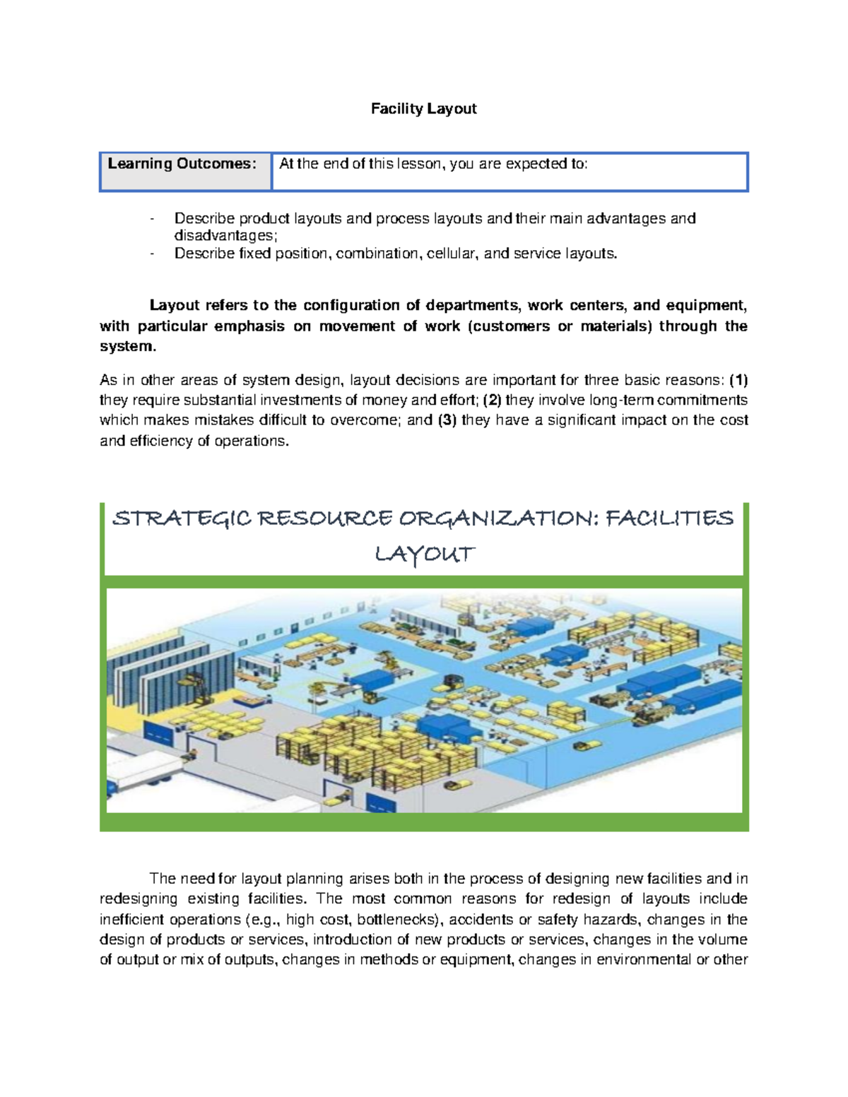 Facility Layout Overview: Types, Advantages, and Design Considerations ...