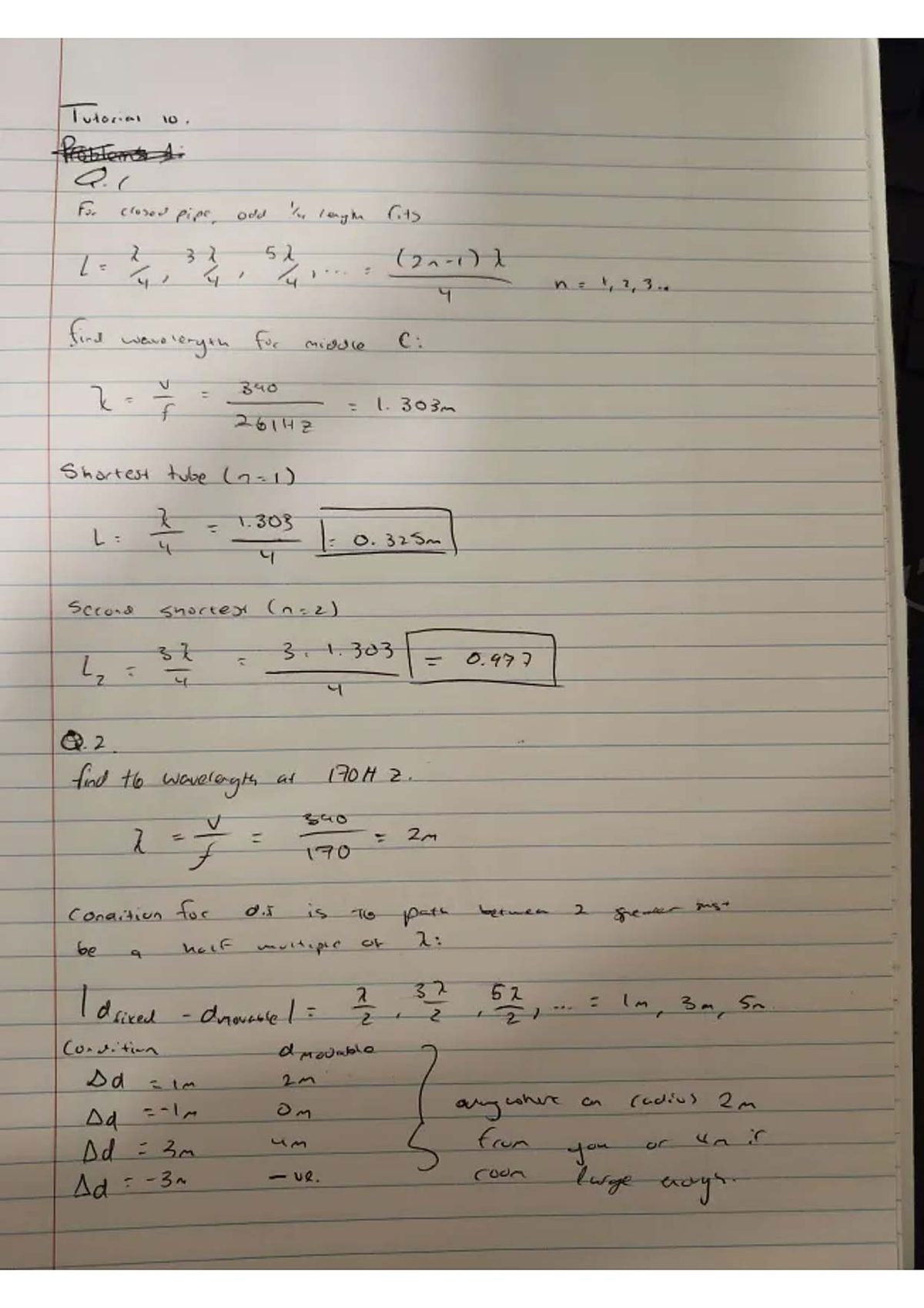 Tutorial 10 - notes - PHYS 157 - i — = B i FL - —_ PR - = — - 0 = - Studocu