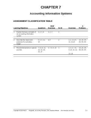 Chapter 2 Accounting Principles 13th Edition Solution Manual - CHAPTER 2 The Recording Process ...