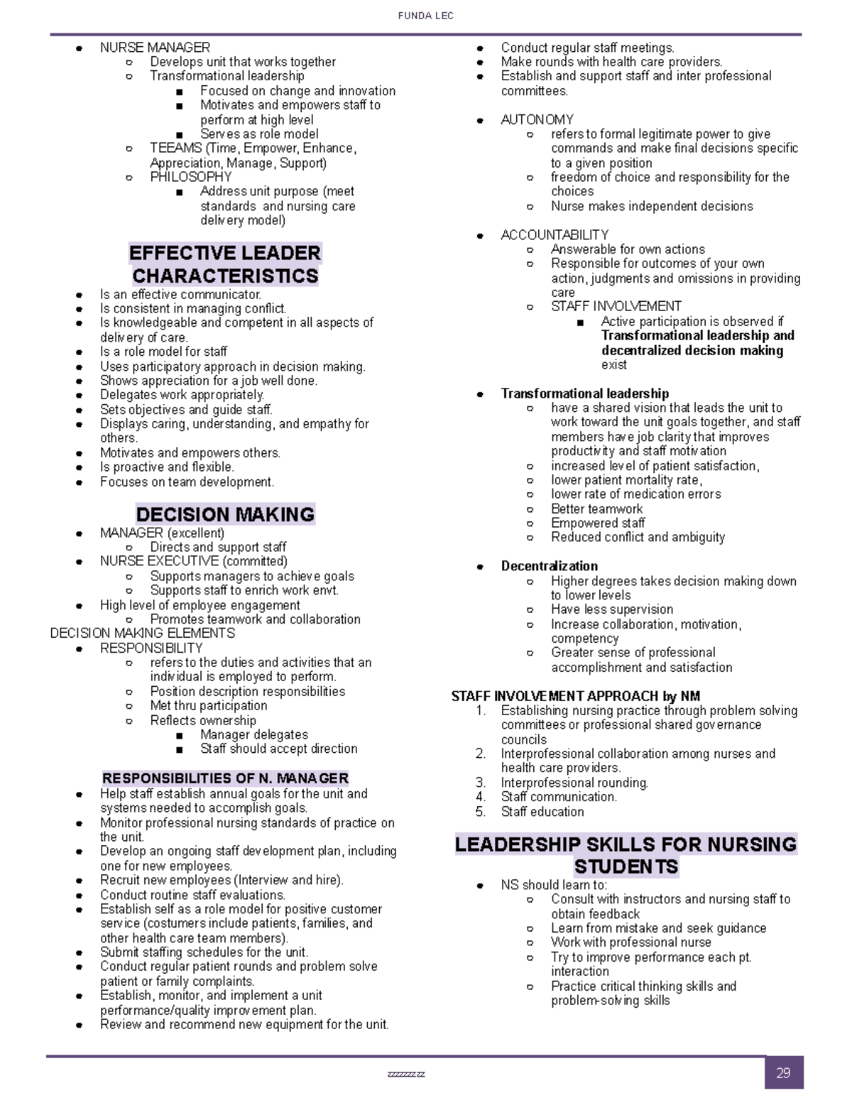 Unit Empowerment and Change Management in Nursing: Staff Engagement ...