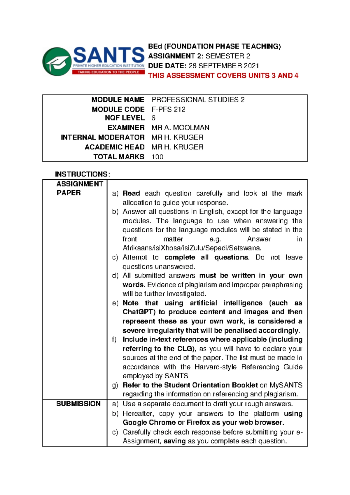 LIFE- Skills- Lesson- Plans- Grade-2-WEEK-1-1 - Foundation Phase Weekly ...