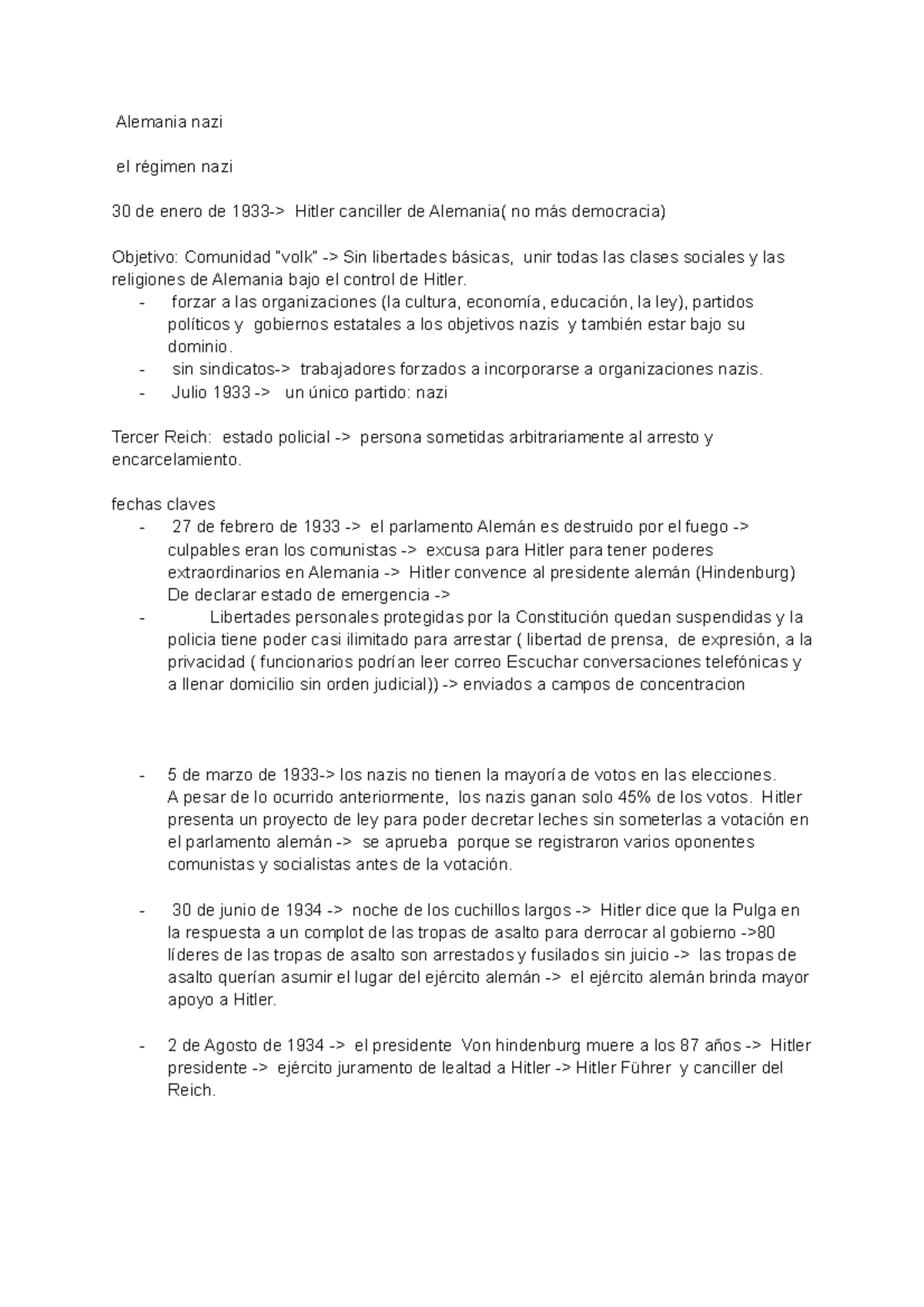 Alemania nazi - Alemania nazi el régimen nazi 30 de enero de 1933 ...