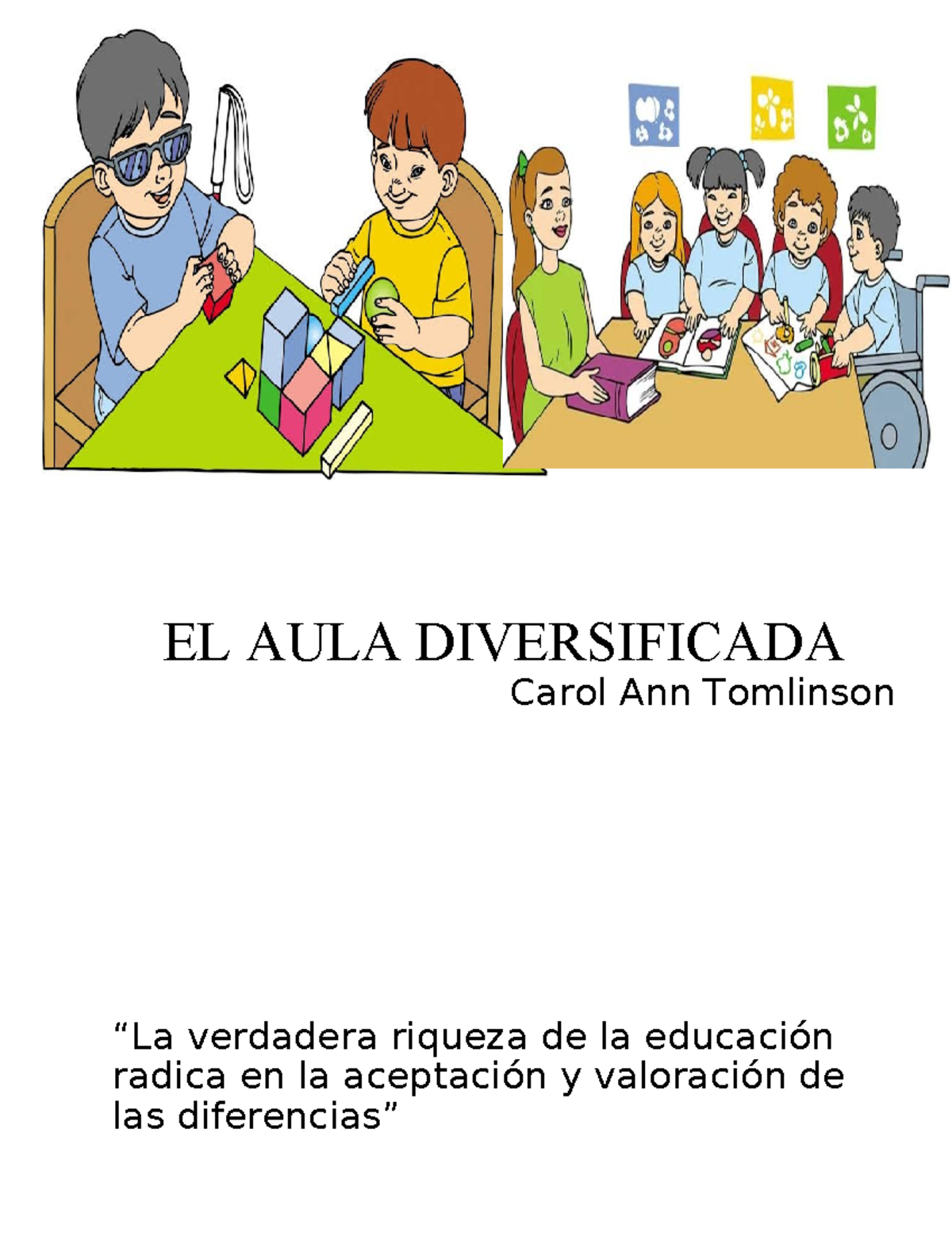 Comentario de Lectura: El Aula Diversificada - Lic. Psicología Educativa 6to - Studocu