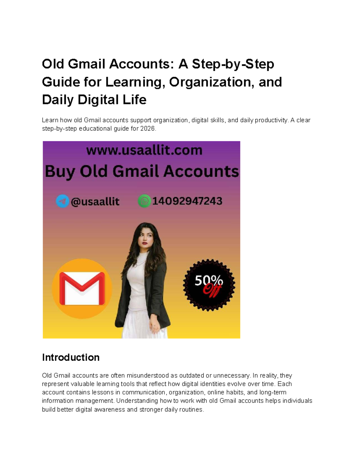 Old Gmail Accounts: A Step-by-Step Guide for 2026 - Studocu