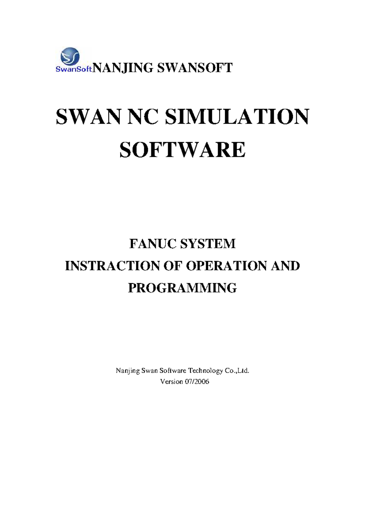 Sscnc Manual for Fanuc NC Simulation Operation and Programming - Studocu