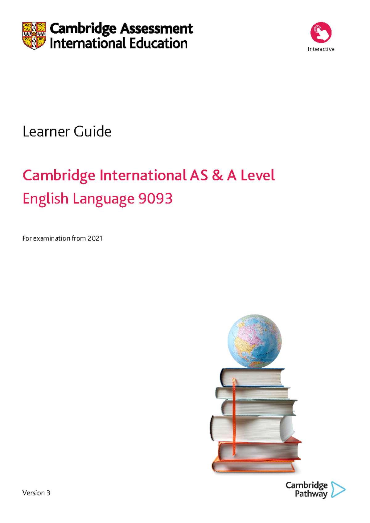 Cambridge International AS & A Level English Language 9093 Learner ...