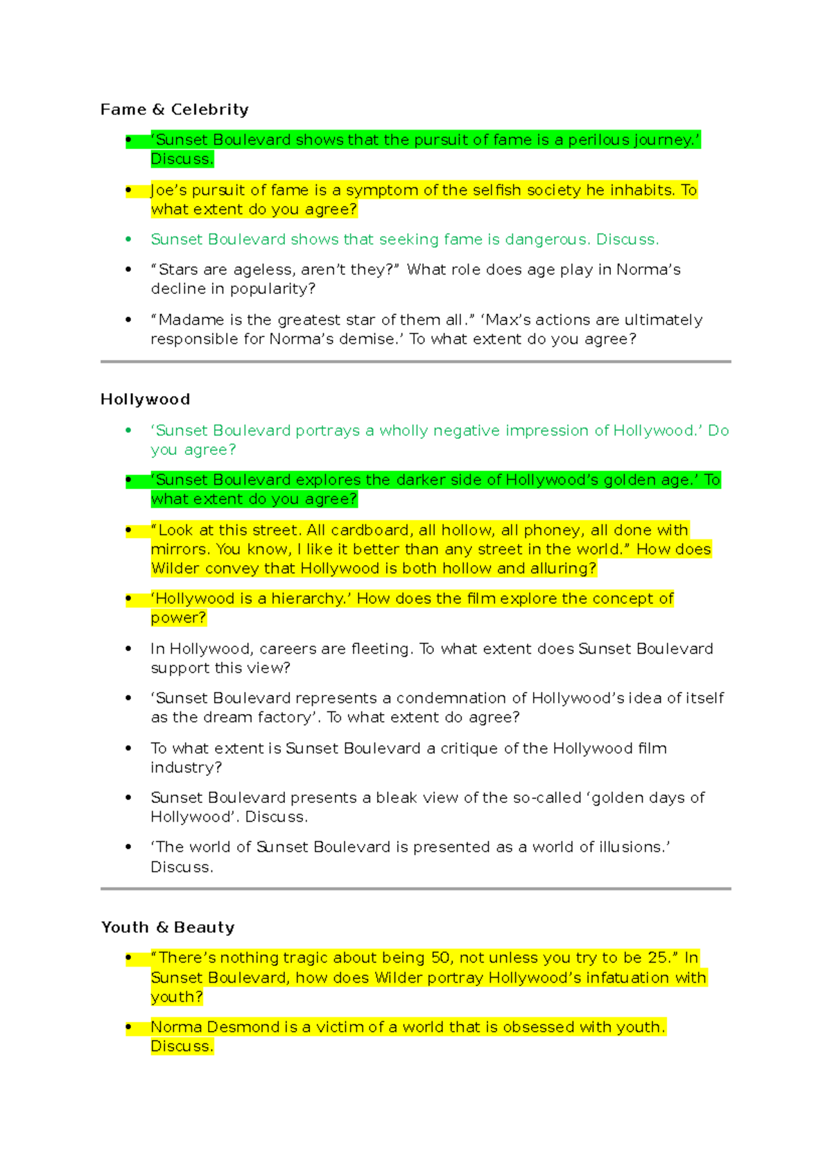 Sunset Boulevard (Film Analysis): Exploring Fame, Deception, and Gender ...