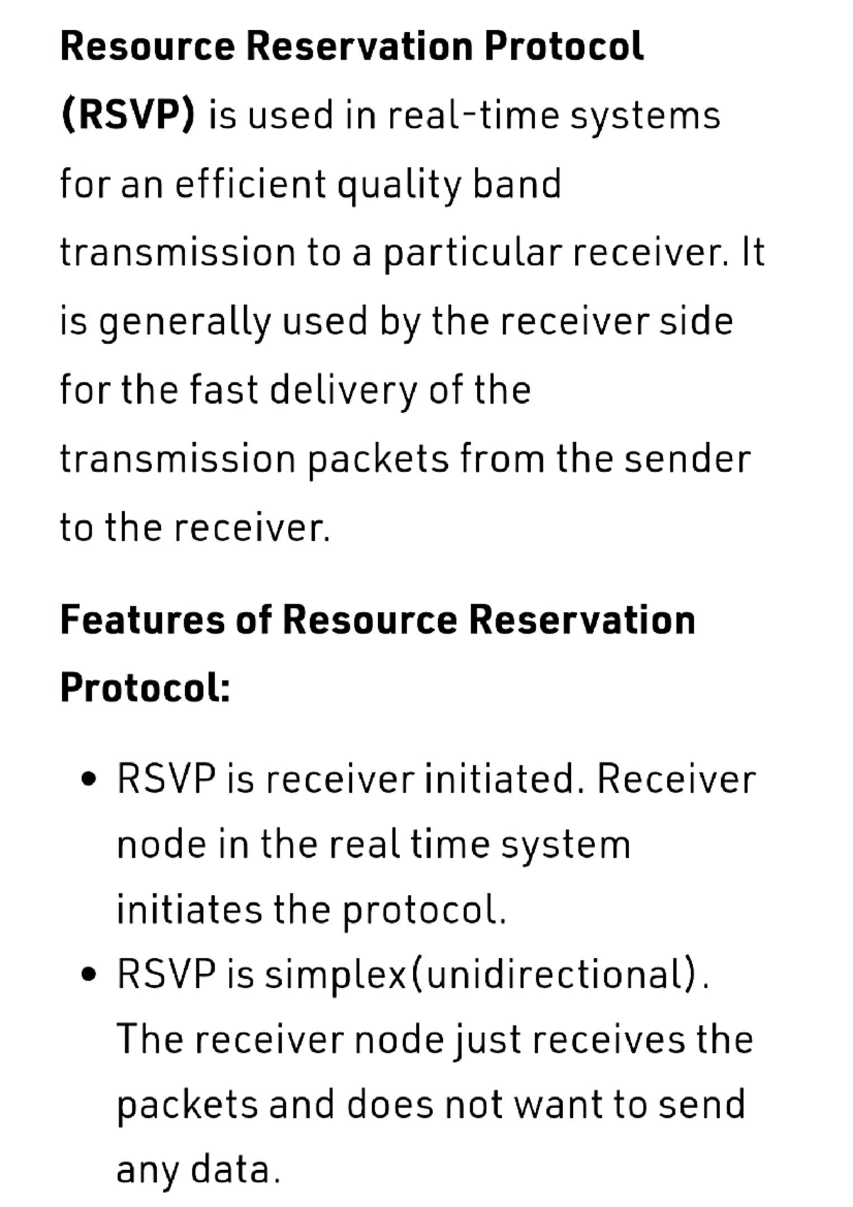 RSVP - RSVP - Computer Science Engineering - Studocu