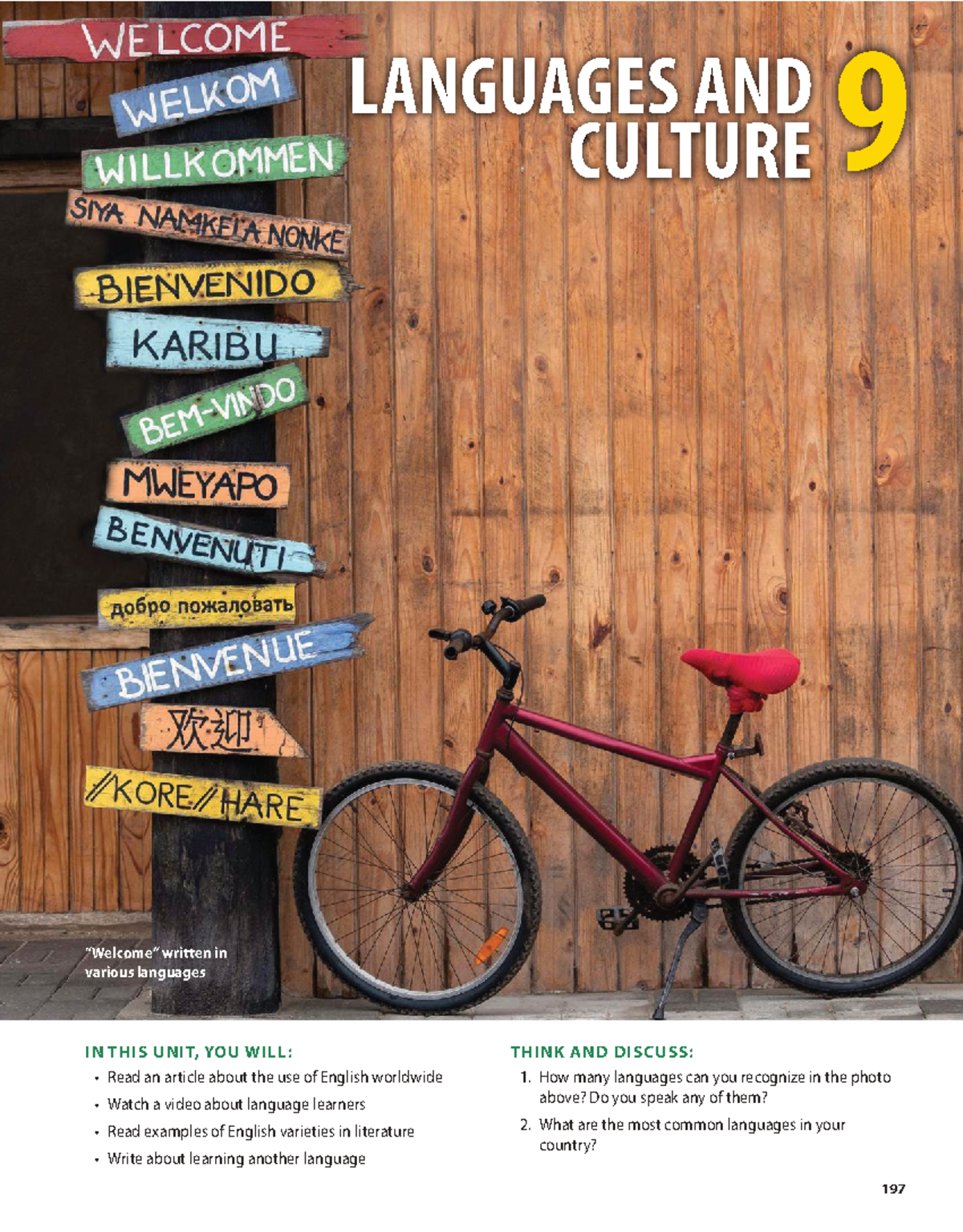 UNIT 9 - Languages and Culture: Global Perspectives on English - Studocu