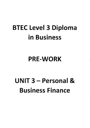 Learning aim E - BTEC Business Unit 7 Business decision making notes ...