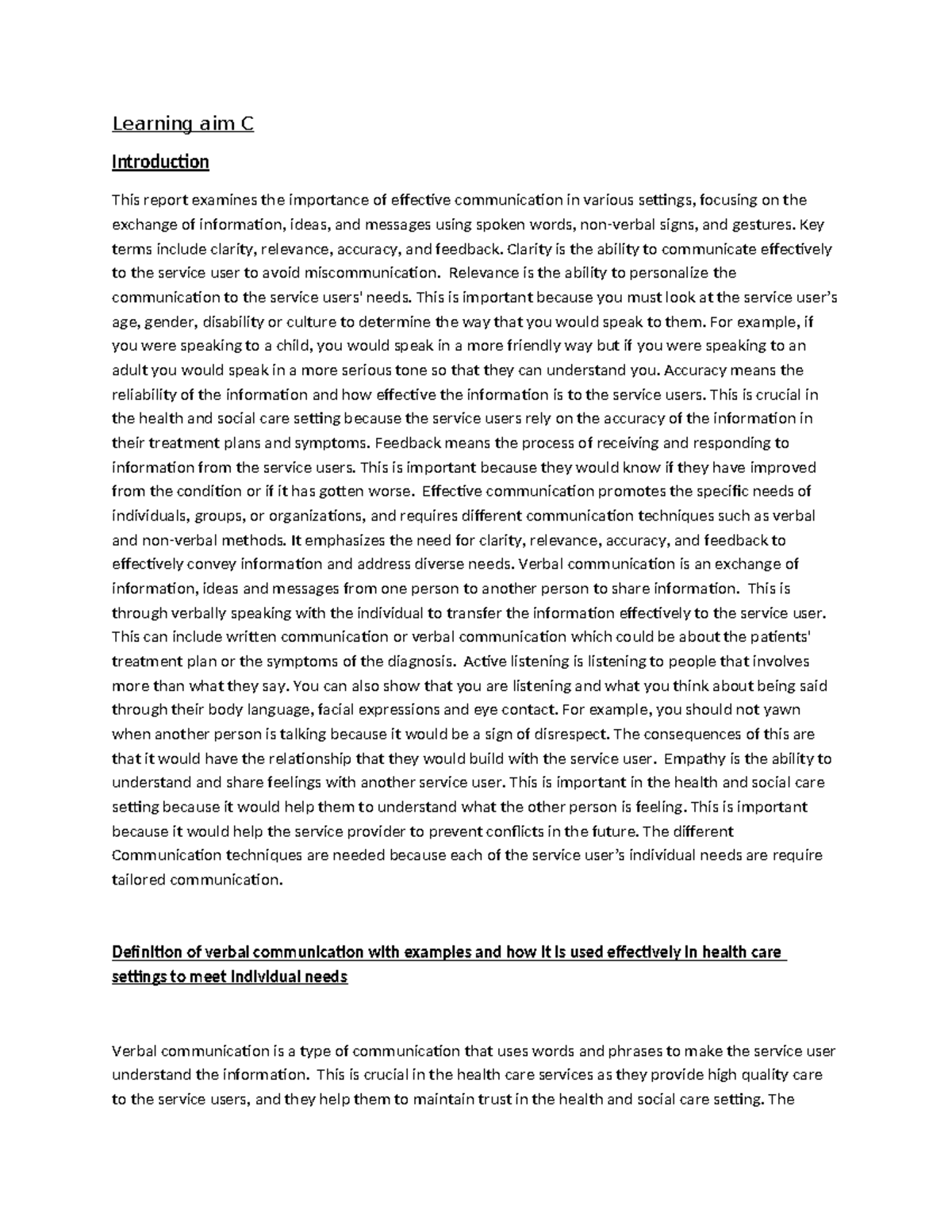 Personalization in Health Care: Strategies for Riad and James ...