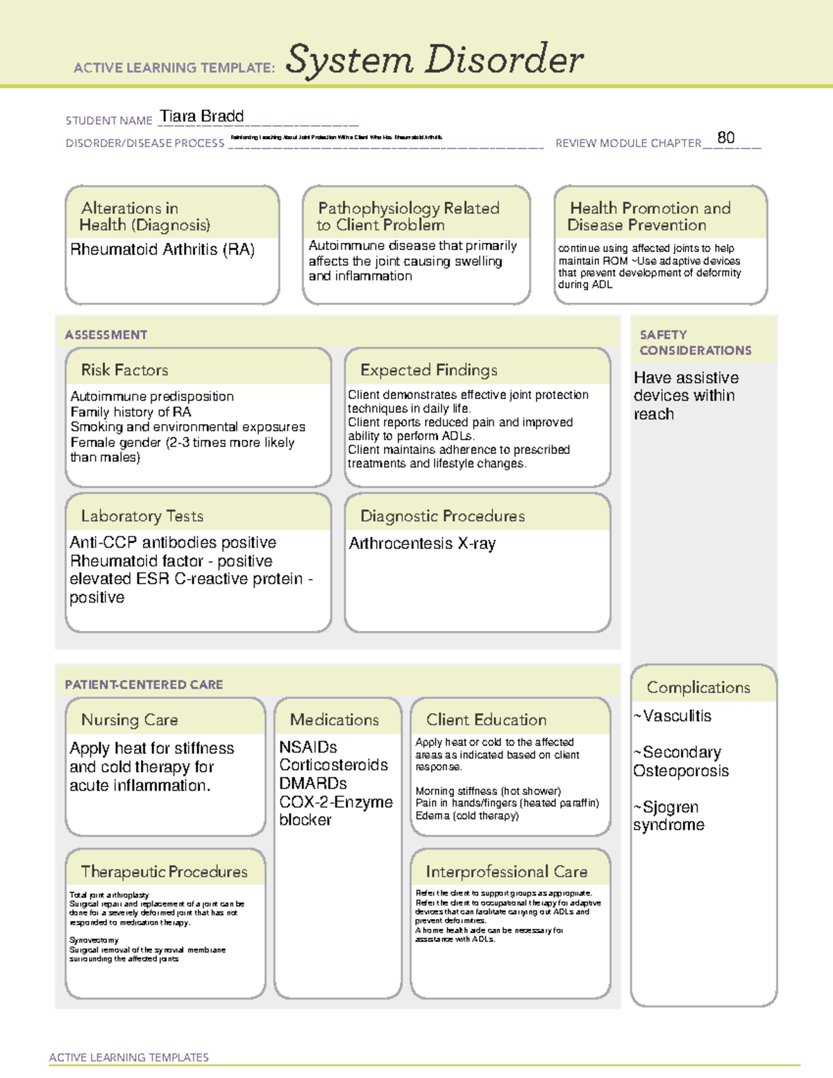 14 Joint Protection Teaching Strategies for Clients with RA - Active ...