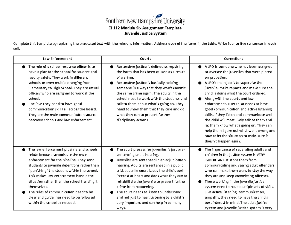 Mod 1 - Quiz - Module 1 Quiz - Laws that define criminal acts and how ...