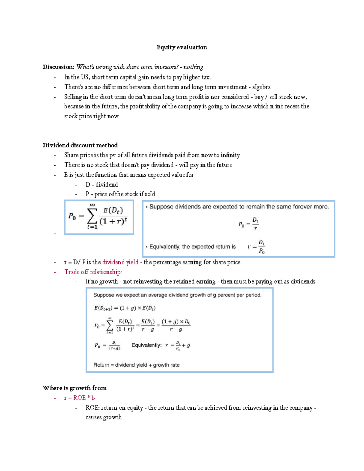 LEC 08 - Discussion on Short-Term vs Long-Term Investment Strategies ...