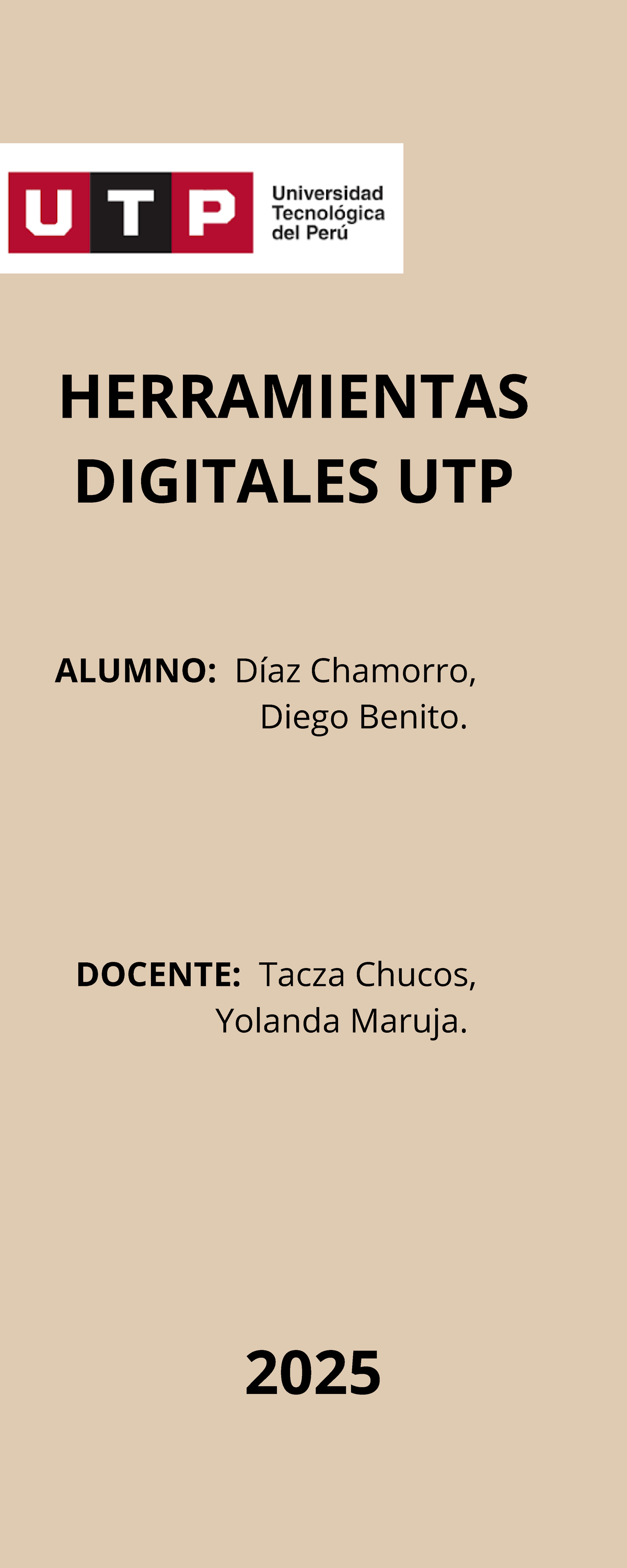IDV Actividad 3: Guía para Uso de Herramientas Digitales UTP - Studocu