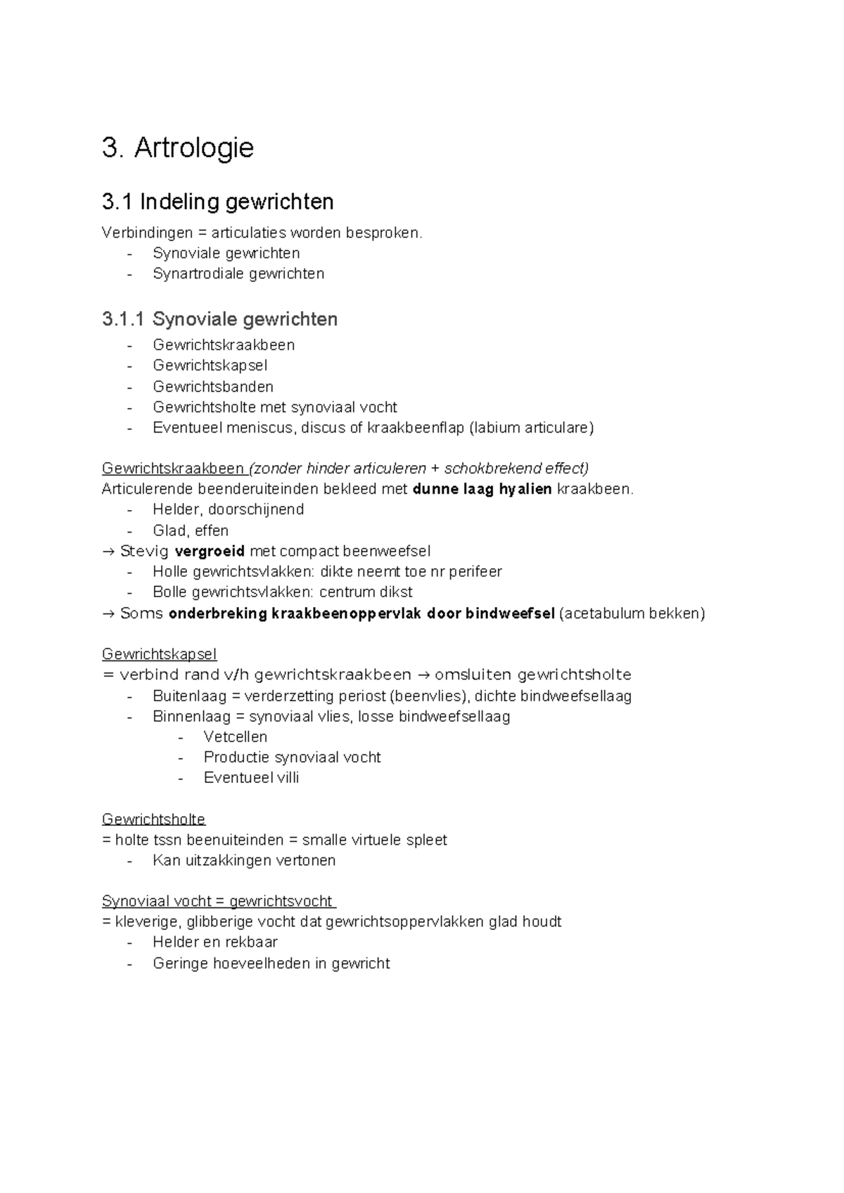 Anatomie Vives 2024 artrologie + splanchnologie - 3. Artrologie 3 ...