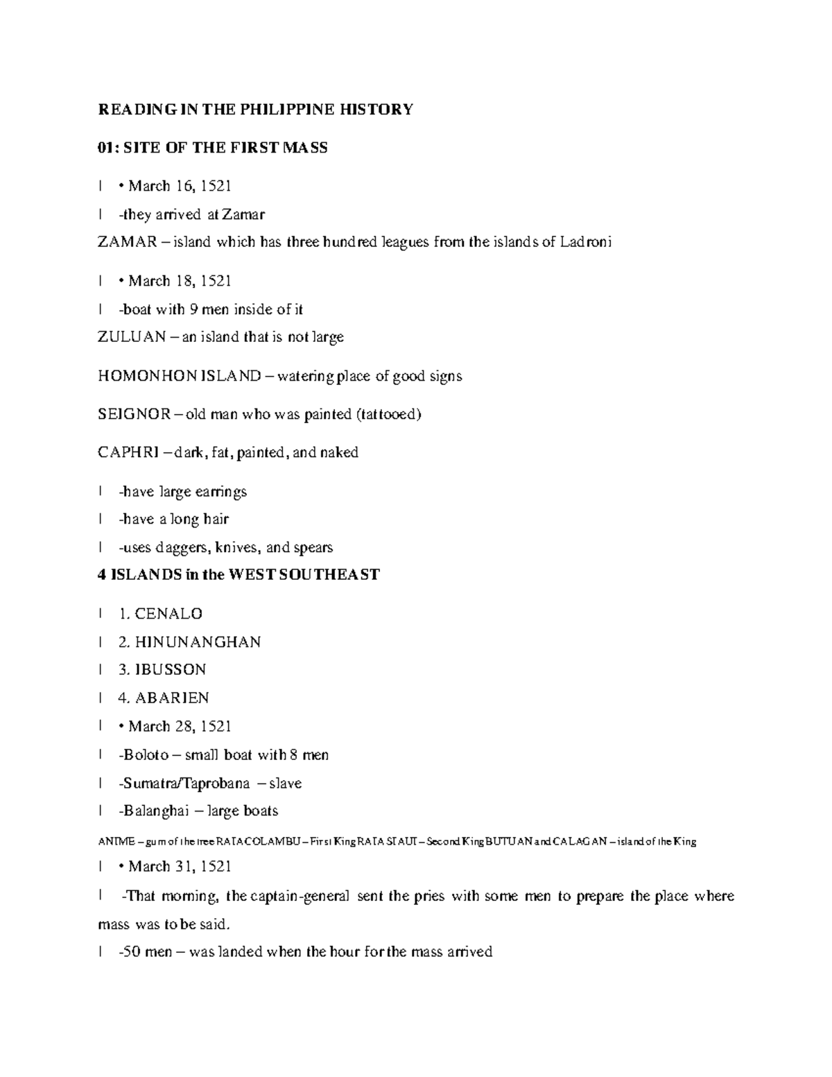 Reading IN THE Philippine History Reviewer - READING IN THE PHILIPPINE ...