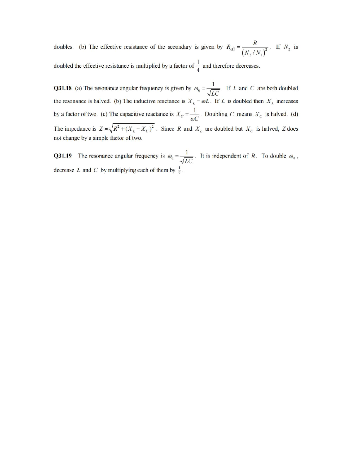 University Physics (PHYS 101) - Effective Resistance & Resonance ...