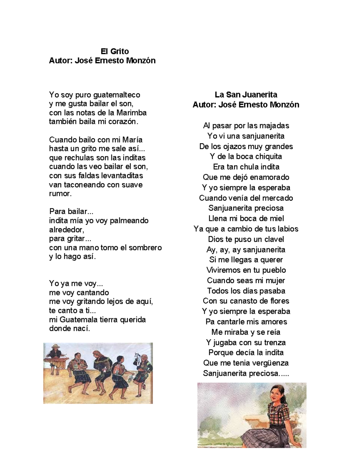 Canciones Tradicionales de Guatemala - Análisis y Contexto Cultural ...