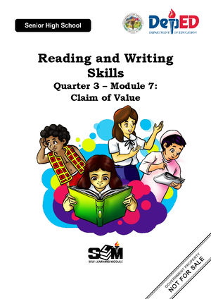 Module 2 Properties-of-a-Well-Written-Text - Reading and Writing Skills Quarter 1 - Module 2 ...