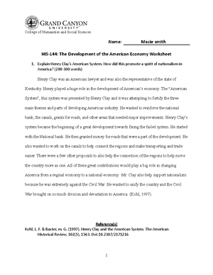 His 144- Topic 6 Revised matrix Assignment - Name: Gabriela Sarti HIS ...