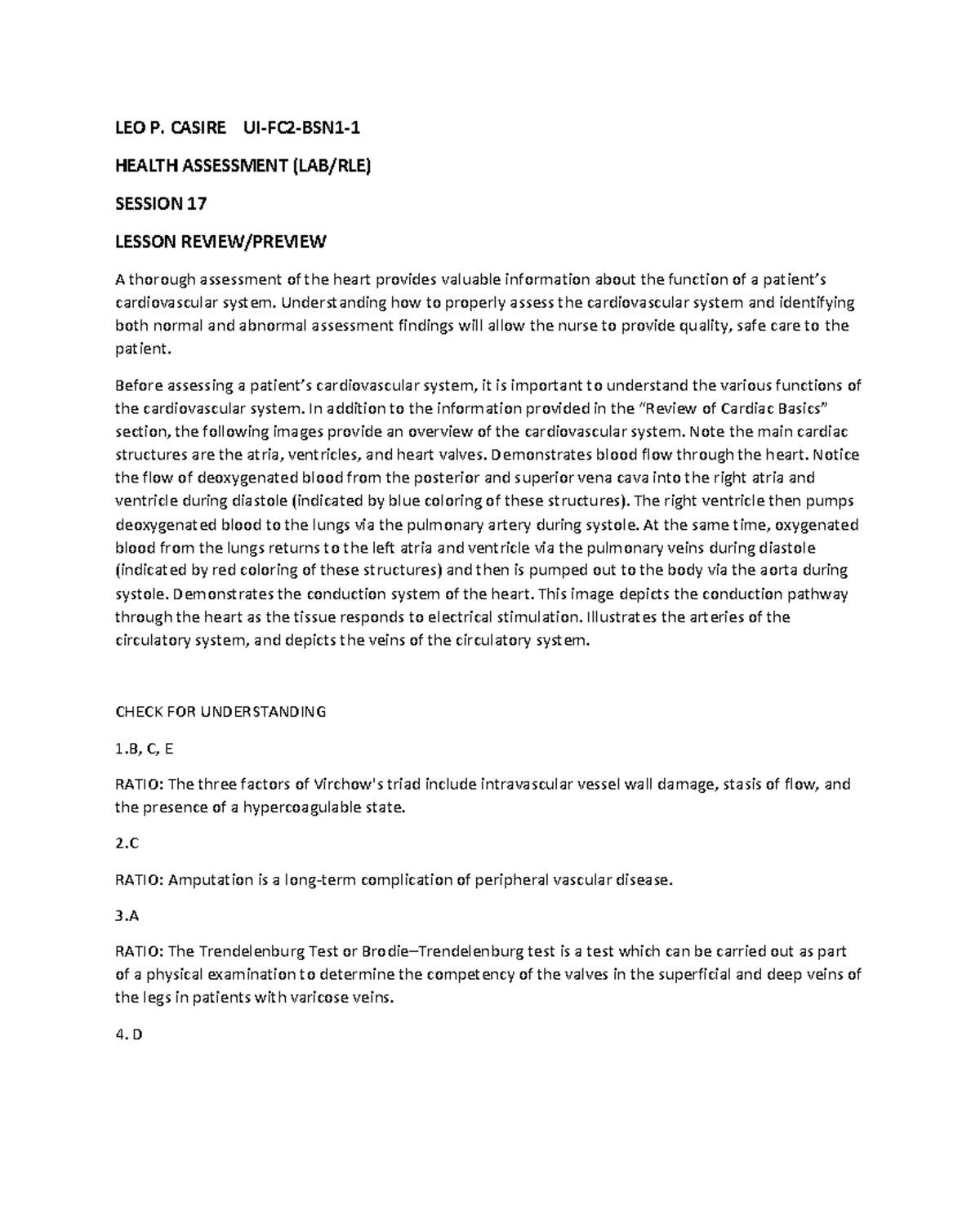 HA(LAB)SES 17,18,19,2O - LEO P. CASIRE UI-FC2-BSN1- HEALTH ASSESSMENT ...