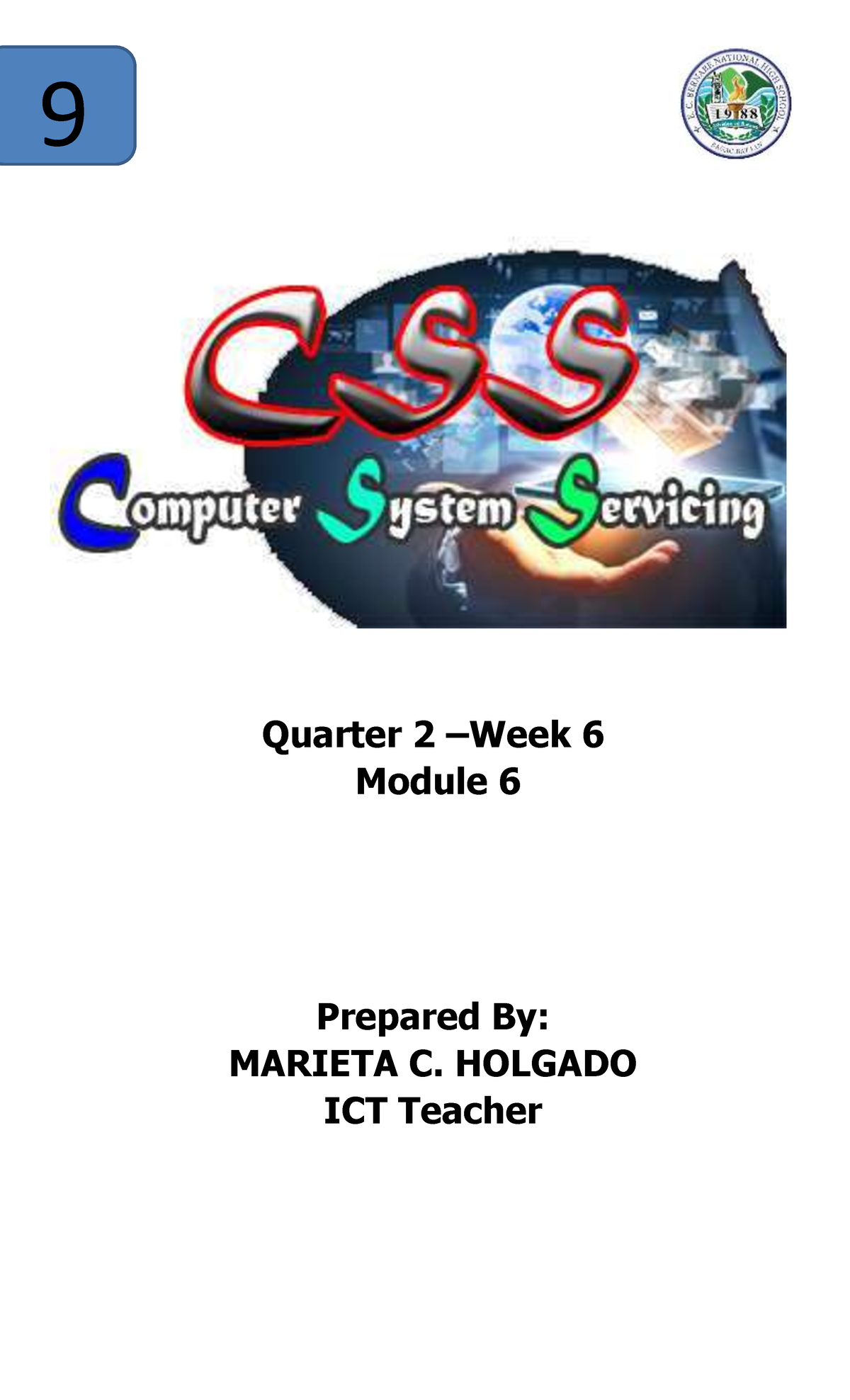 ICT-Module-6 - This is a module for CSS - Quarter 2 – Week 6 Module 6 ...