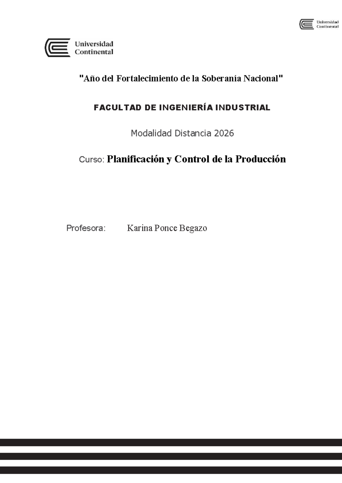 PA1 Planificación y Control de la Producción 2026 - Infografía y ...