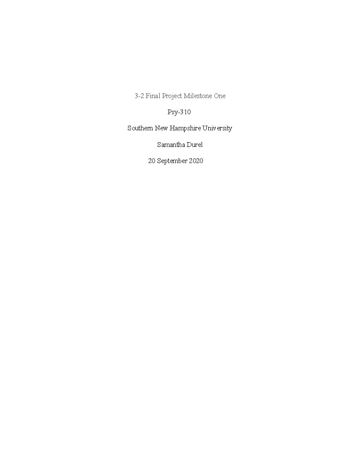 PSY310 Quiz 2-3: Module 2 Assessment Insights and Results - Studocu