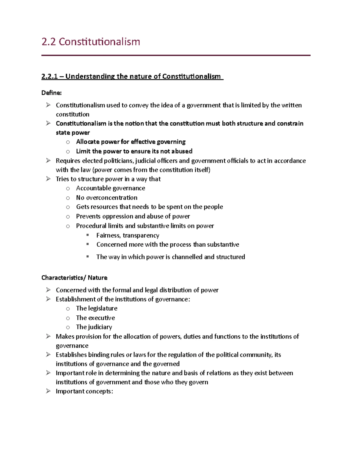 **Case Study: Minister of Justice & Correctional Services v Stransham ...