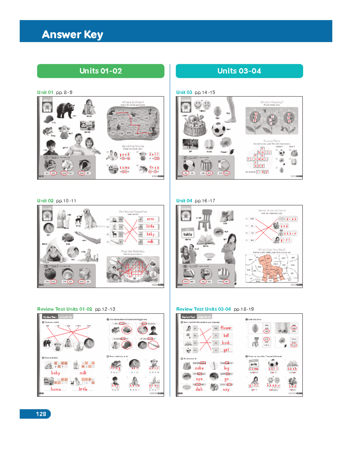 Bricks Vocabulary 300 Answer Key: Units 01-40 Review Tests - Studocu