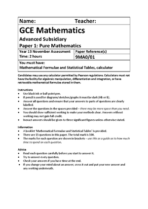 [Solved] Why do you half the second difference in a quadratic sequence - Maths AS level edexcel ...