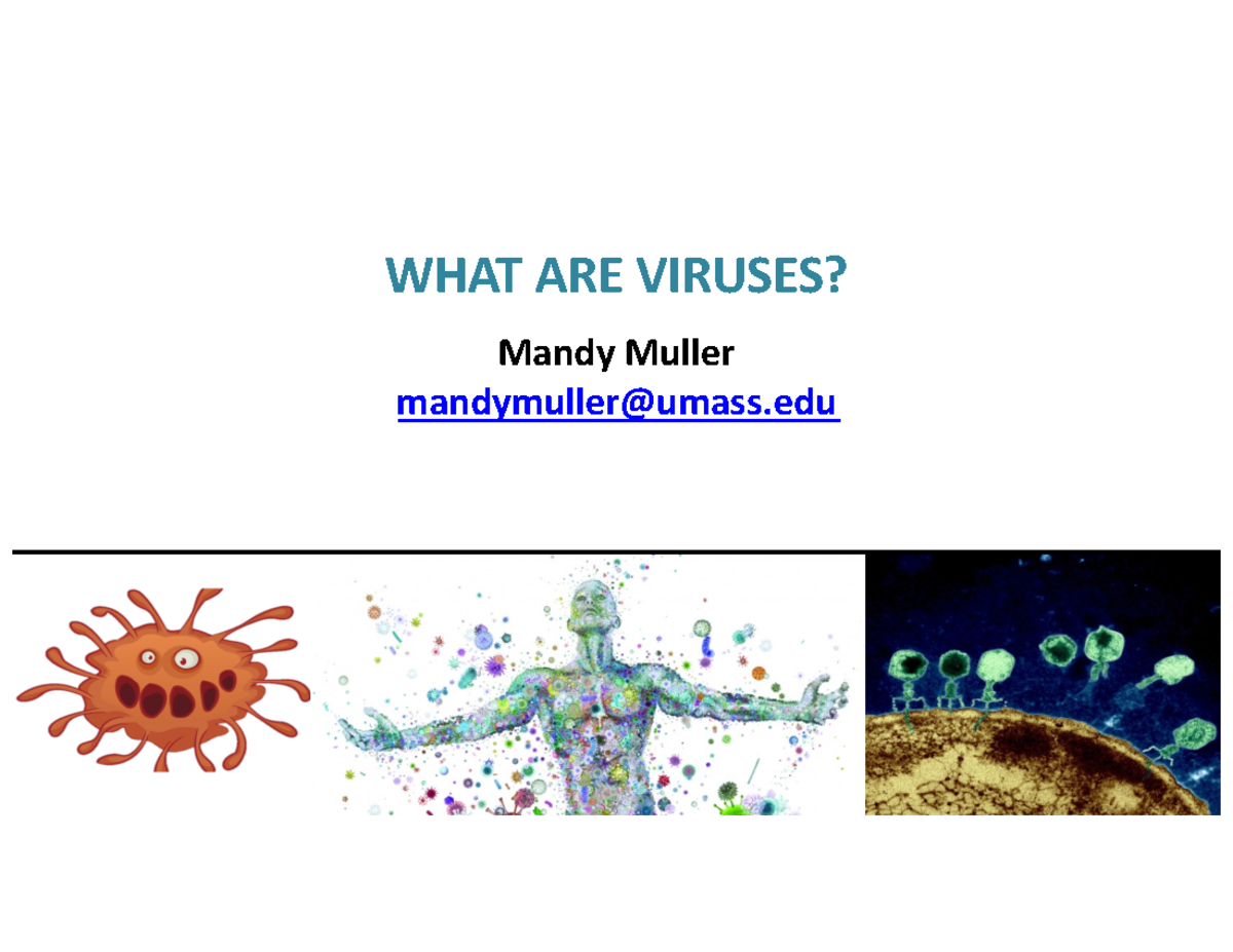 Understanding Viruses: Key Concepts and Implications (Course Code: PNC2 ...