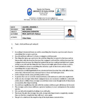 Activity Plotting THE PAR - NAME: ____________________ GRADE AND ...