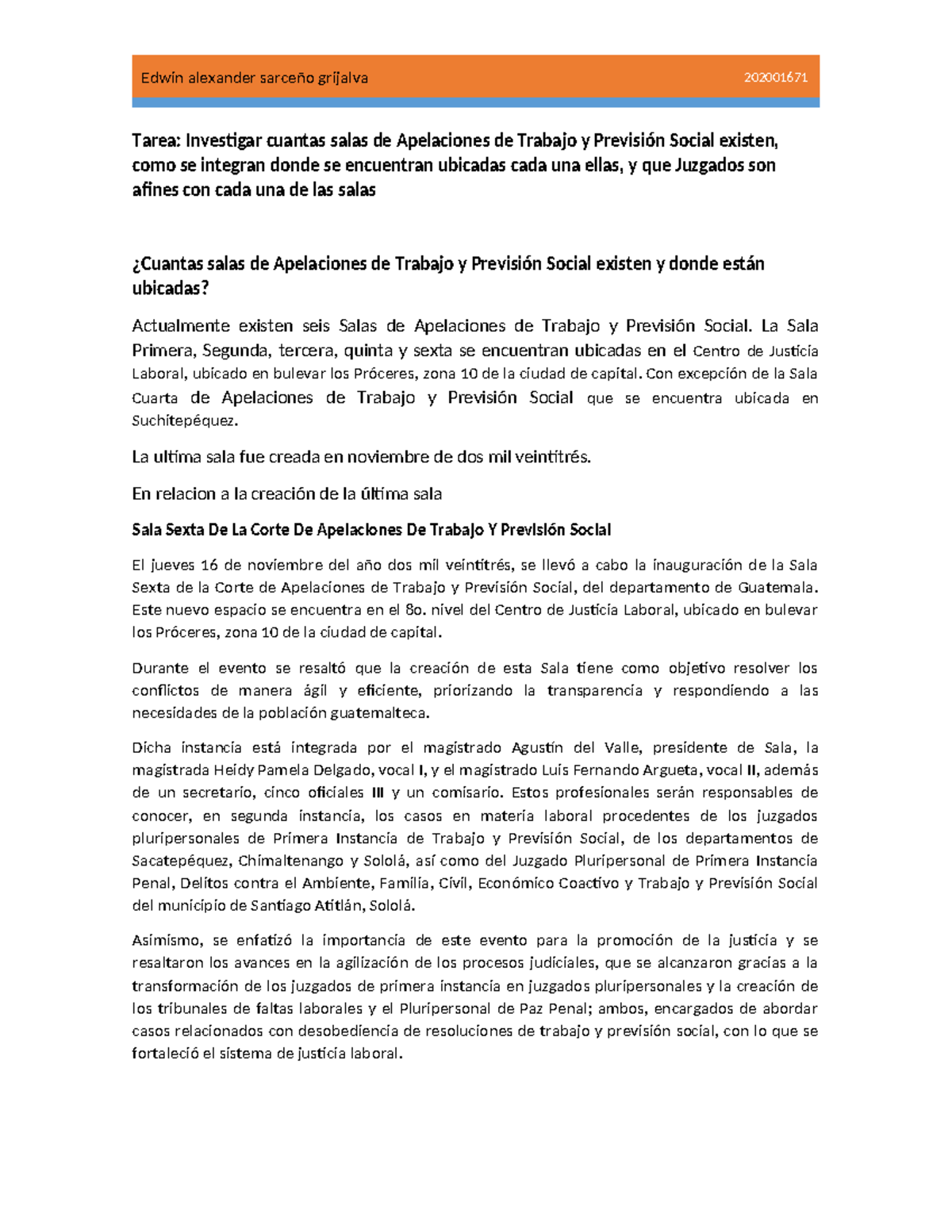 Salas de Apelaciones de Trabajo y Previsión Social: Estructura y ...