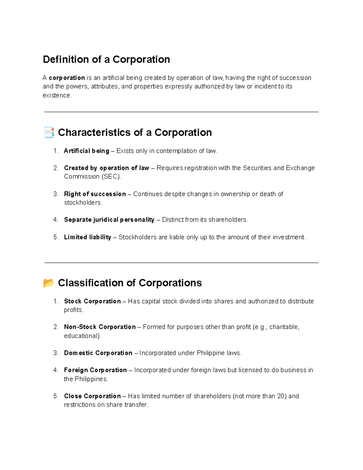 C Corporation Overview: Definition, Characteristics, and Classification ...