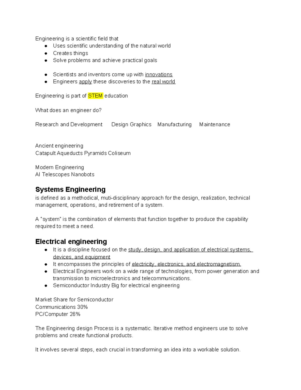 Engineering Project Management: Processes & Best Practices (ENG 101) - Studocu