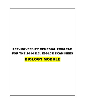 History Remedial Module - PRE-UNIVERSITY REMEDIAL PROGRAM FOR THE 2014 ...