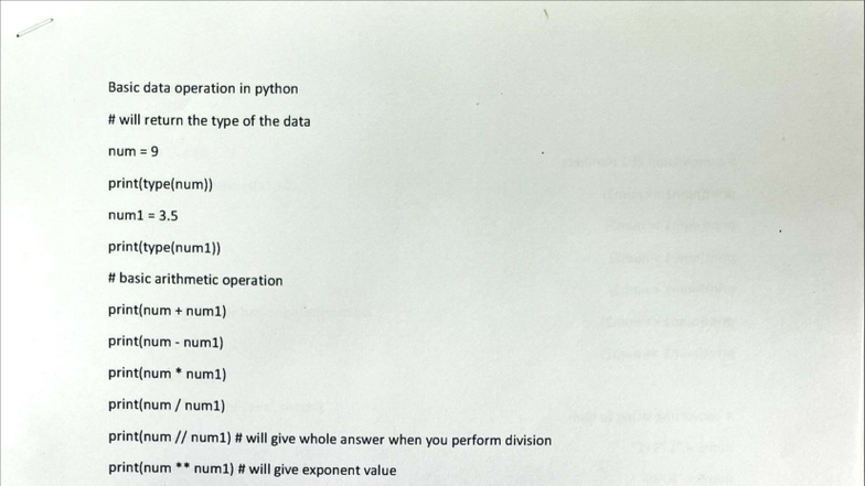 Python Basics: Data Operations and String Manipulation - Studocu