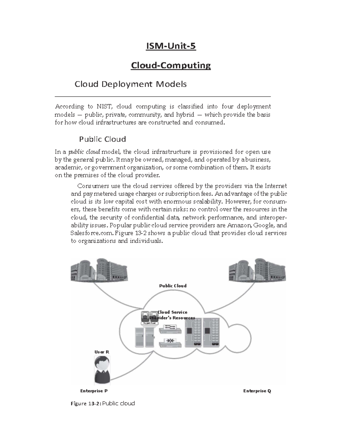 Cloud Deployment Models: Public, Private, Community, and Hybrid - Studocu